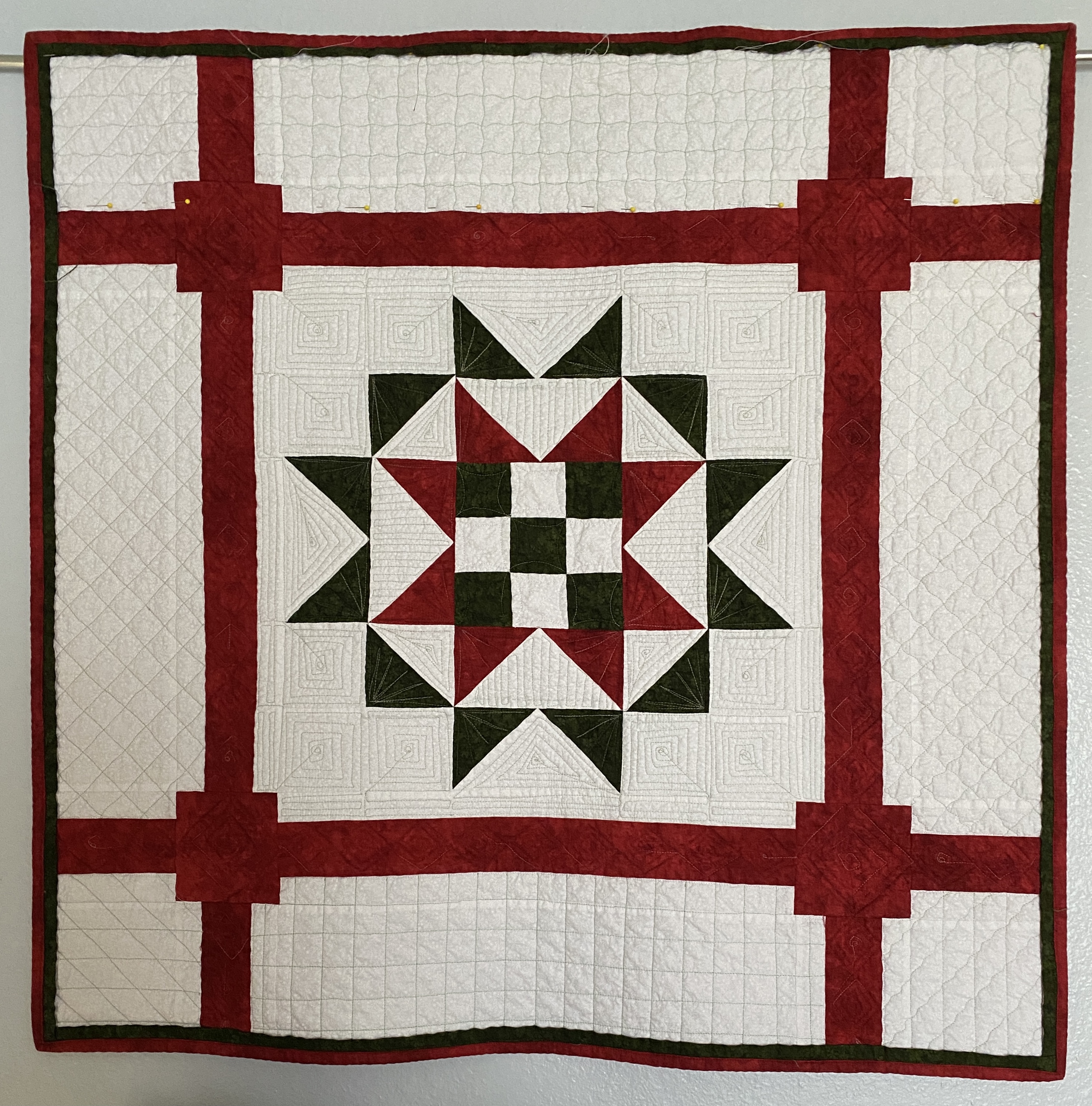 Feather Sampler Quilt Info